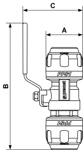 PPS1 RSI - Piping valve | Prevost