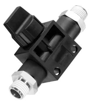 Male thread valve three ways - Inlet male BSPT/outlet male BSPT - RPS ...